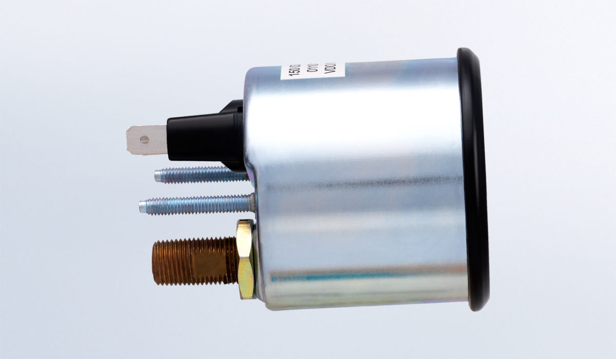 150 PSI/10 bar Mechanical Air Pressure Gauge, 12V - VDO Instruments