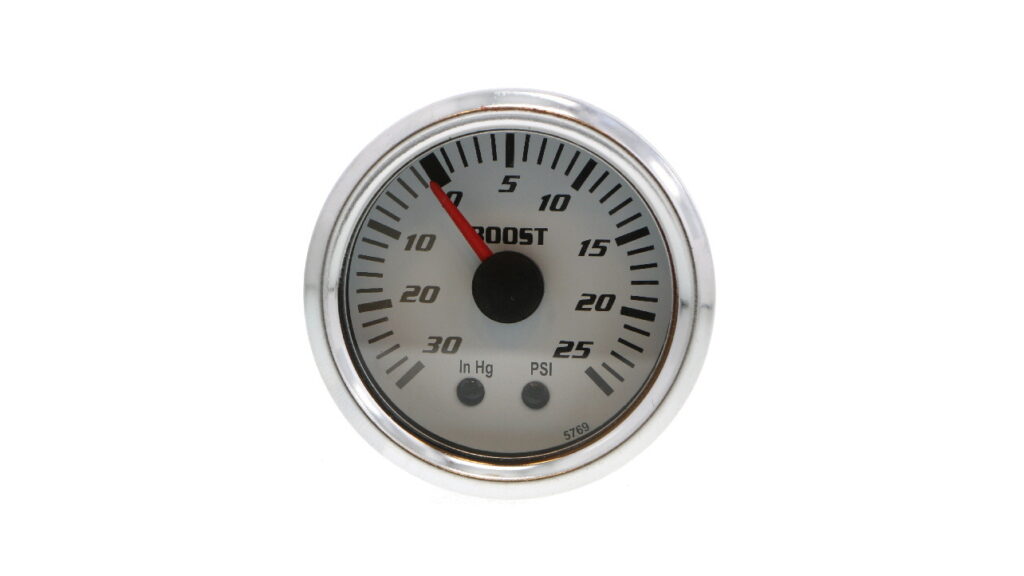 Mechanical boost gauge - VDO Instruments