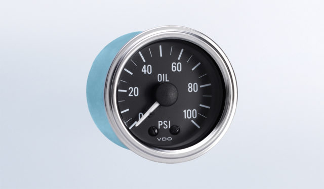 100 PSI Mechanical Oil Pressure Gauge - VDO Instruments