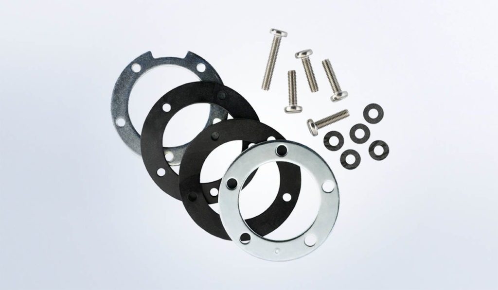 SAE 5 Hole Mounting Flange Kit - VDO Instruments
