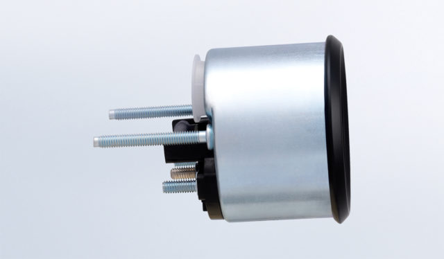 1000 kPa Oil Pressure Gauge, Use with VDO Sender, .250" Spade ...