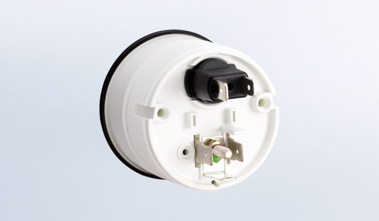 80 PSI/5 bar Oil Pressure Gauge, for VDO Sender, 12V, M4 Stud Connection - VDO Instruments