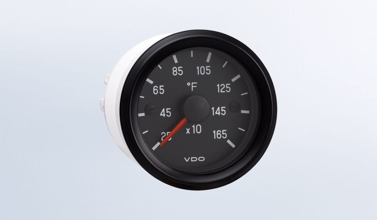 1650°F Pyrometer, 12V, Requires 323 892 Sender - VDO Instruments