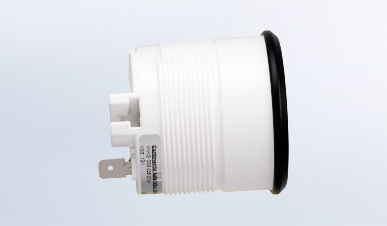 4,000 RPM 2 1/16" (52mm) Tachometer, 12V, 400-1300Hz Alternator Signal ...