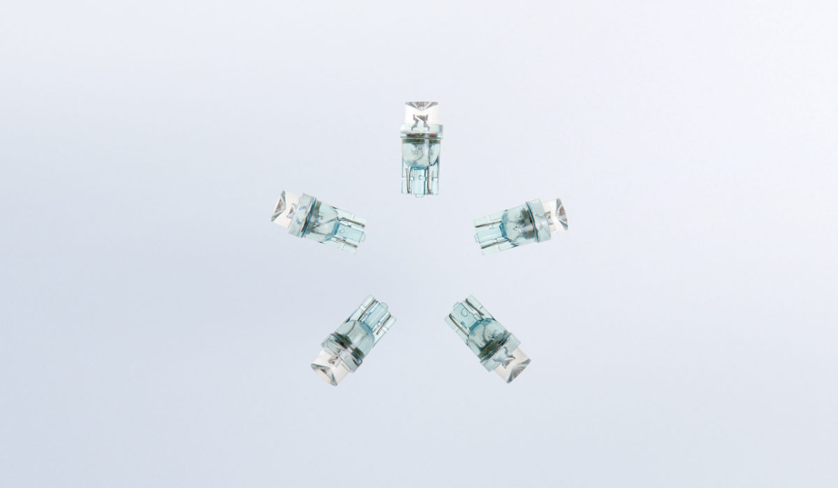 Blue LED Wedge Type Bulb (Type E) Upgrade Kit for 5 Gauge Kits - VDO ...