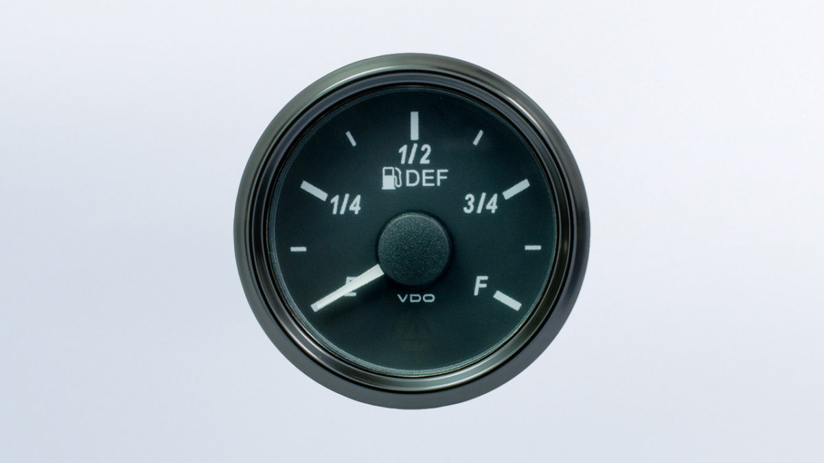 2 1/16in (52mm) DEF level gauge. - VDO Instruments