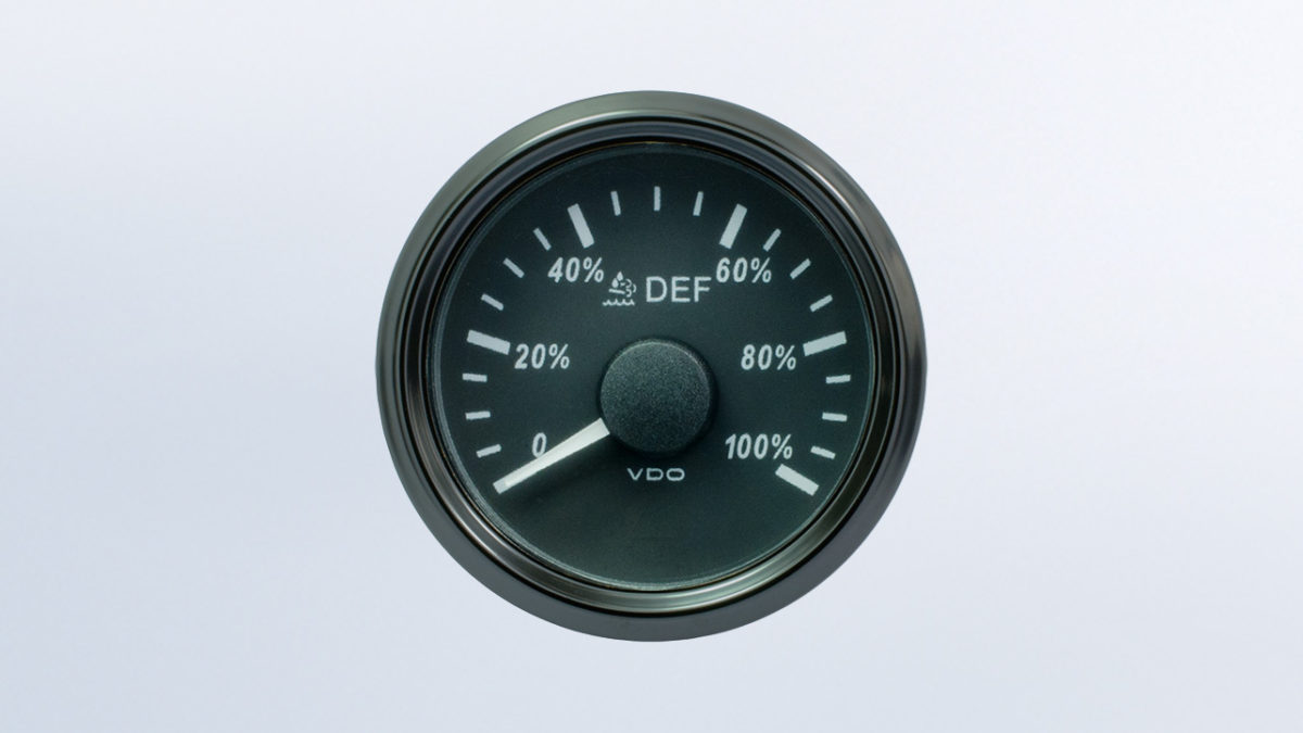 2 1/16in (52mm) DEF concentration gauge. - VDO Instruments