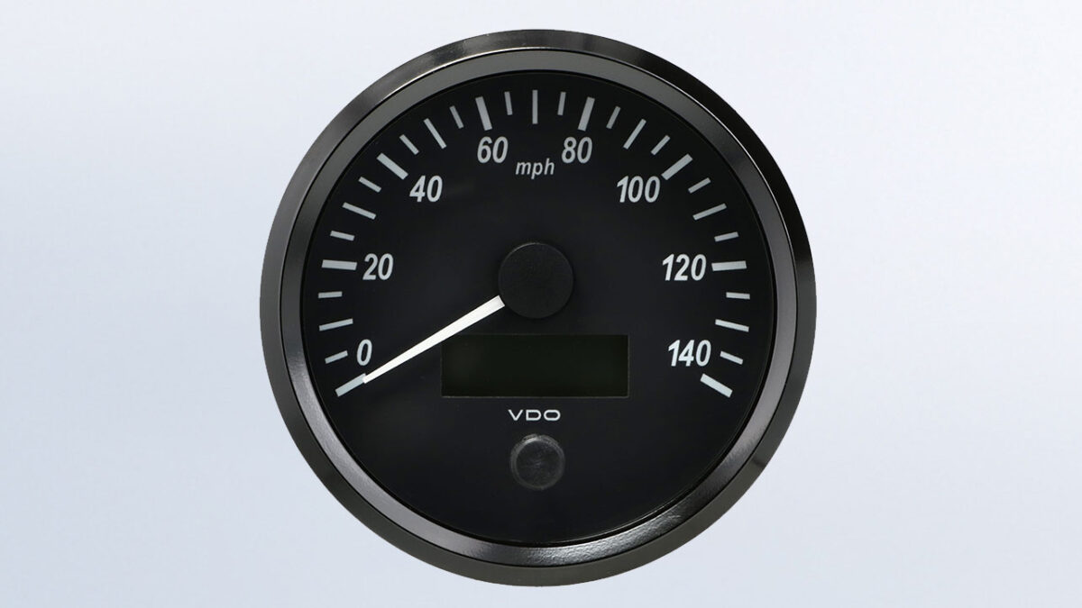 4in (4in (100mm)) 140mph speedometer. - VDO Instruments