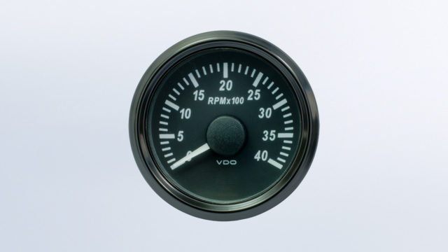 2 1/16in (52mm) 4000RPM tachometer. - VDO Instruments
