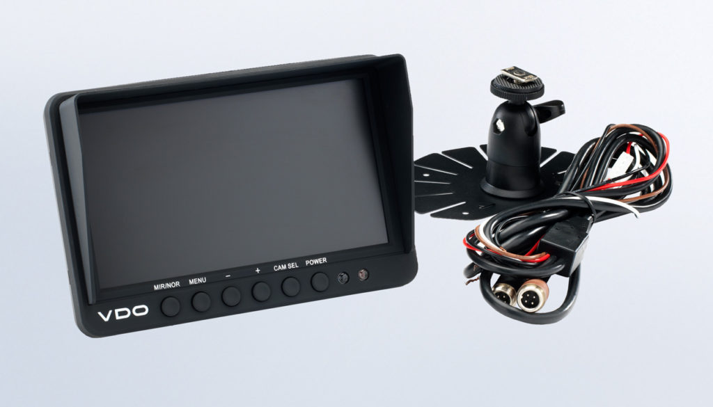 7" Dual input Camera Display - VDO Instruments