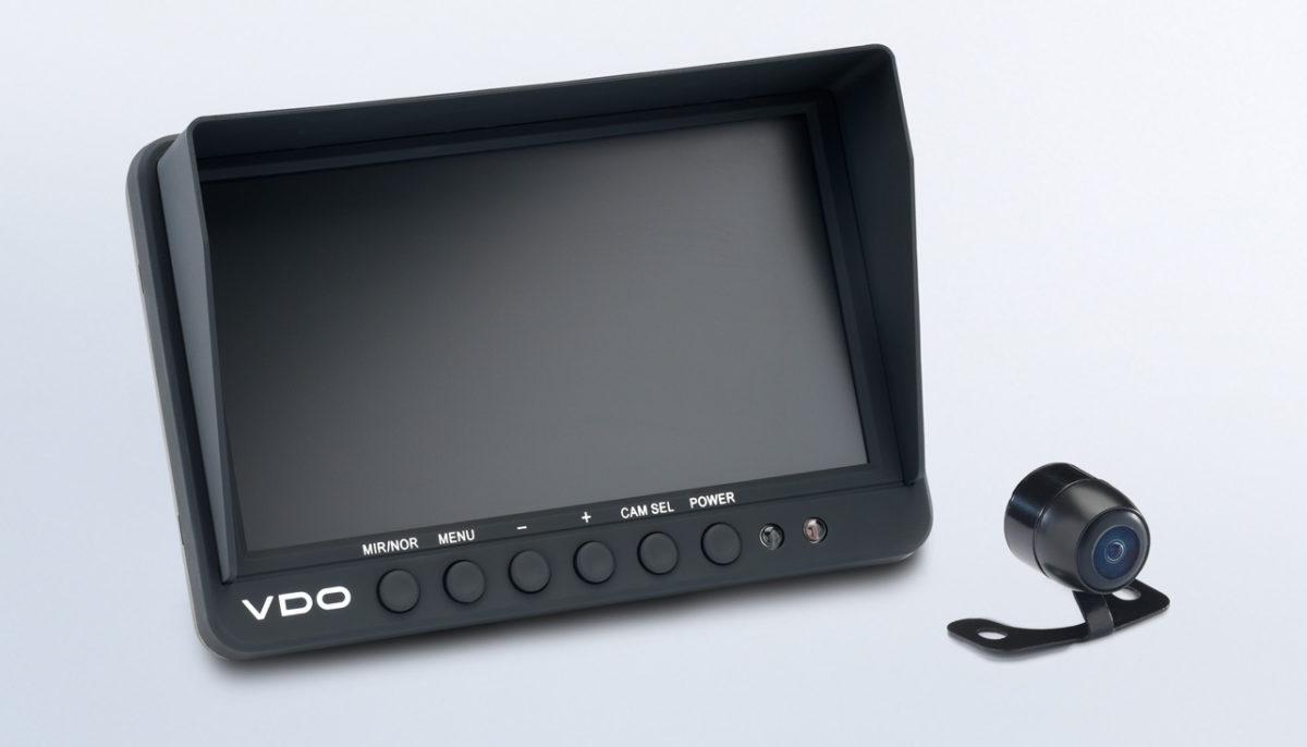 7" Display with Rear View Mini Camera with Parking Guide Lines - VDO ...