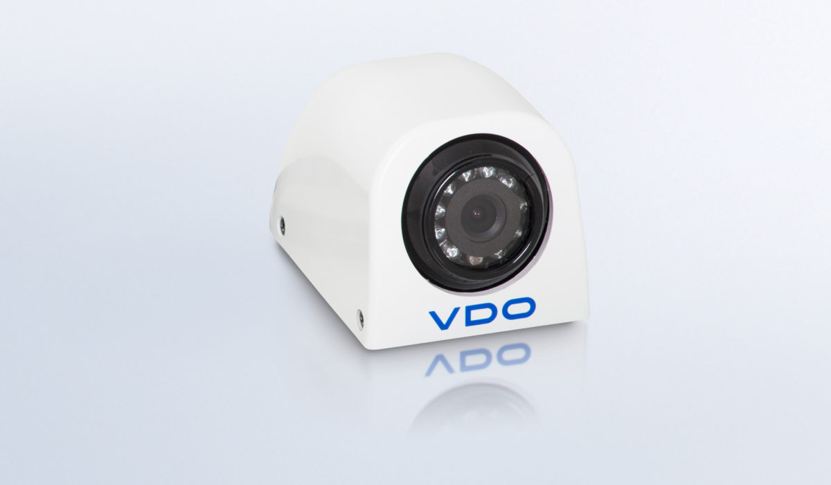 White 120 Degree Direct Mount Side View Camera with IR LED Lights - VDO ...