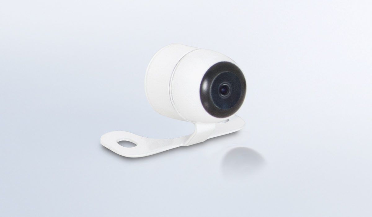 White Mini Camera with Parking Guide Lines - VDO Instruments