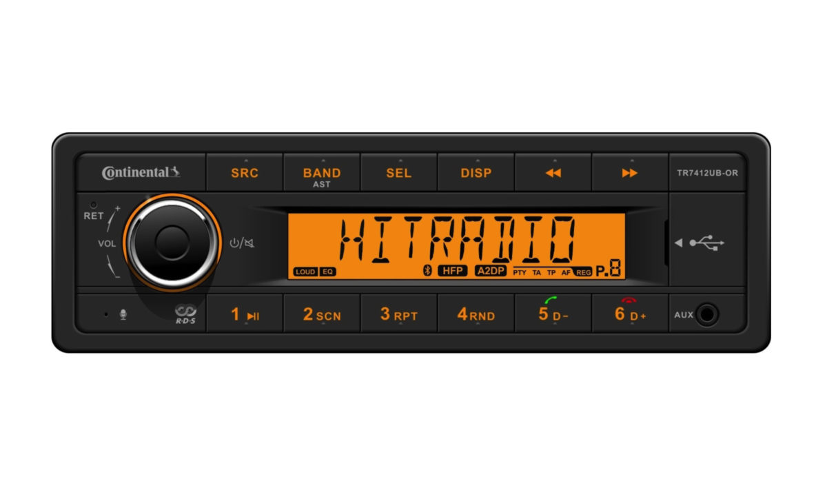 Radio/USB MP3/WMA/Bluetooth - VDO Instruments