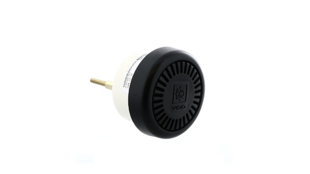 Panel Mounted Warning Buzzer with Black Bezel - VDO Instruments
