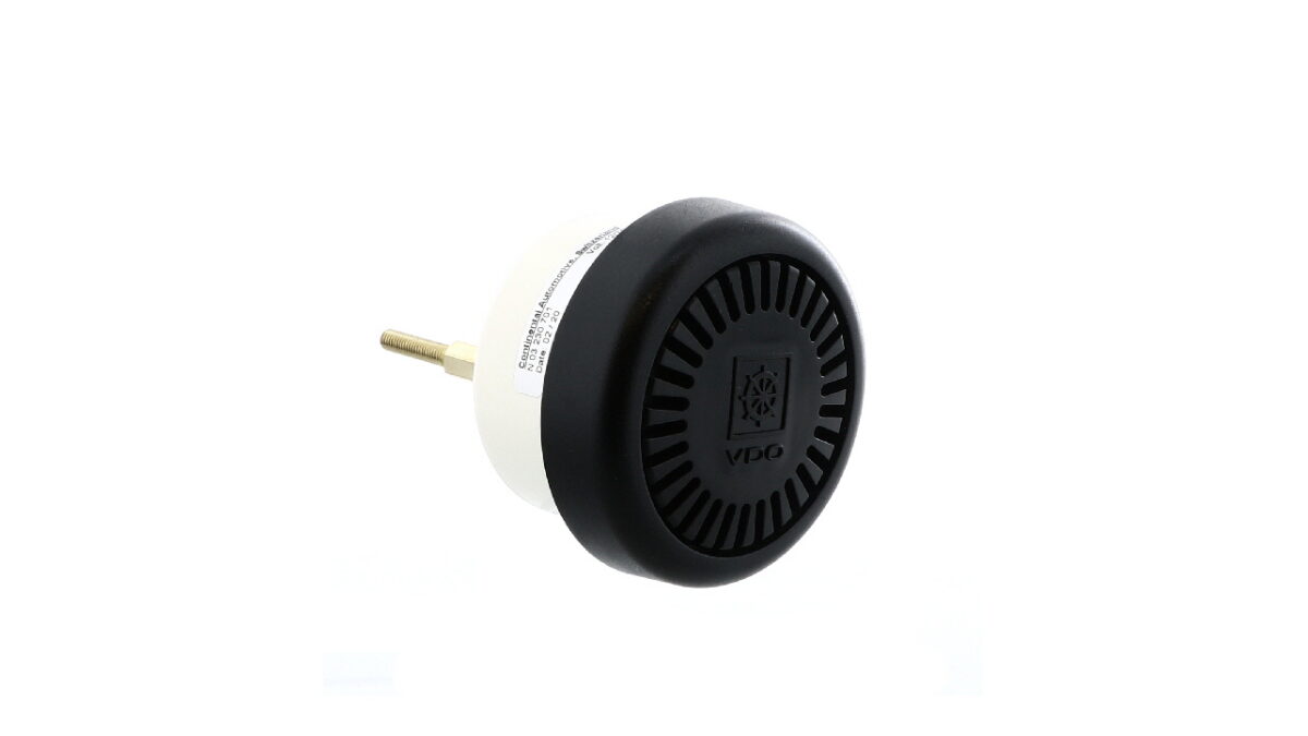 Panel Mounted Warning Buzzer with Black Bezel - VDO Instruments